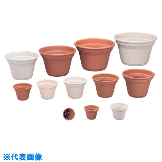 オレンジブック トラスコ中山　TRUSCOIRIS 150700 コルティポット テラコッタブラウン 18号 〔品番:194933〕[ 注番:8178469]特長●テラコッタをモチーフにしたシンプルなデザインのプラ製鉢です。●通気性、排水性...