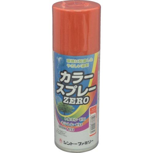 オレンジブック トラスコ中山　TRUSCOシントー カラースプレーZERO ライトスカーレット 〔品番:9972023〕[ 注番:8179597]特長●トルエン、キシレン、MIBKを含んでおらず環境に配慮した塗料です。●特化則対応品です。●...