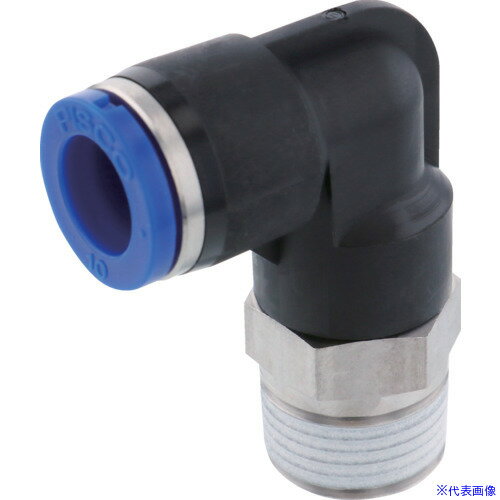 オレンジブック トラスコ中山　TRUSCOPISCO 耐腐蝕性SUS303相当継手 エルボチューブ10ネジR3/8 〔品番:SPL1003〕[ 注番:8182123]特長●強度が必要な場合、腐蝕しやすい雰囲気内に最適です。●金属本体は耐腐蝕...