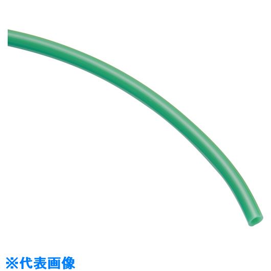 オレンジブック トラスコ中山　TRUSCOPISCO ポリウレタンチューブ グリーン 1.8×1 20M 〔品番:UB0181020G〕[ 注番:8182272]特長●優れた柔軟性です。●小さな曲げ半径を必要とする一般空気圧配管に最適です。...