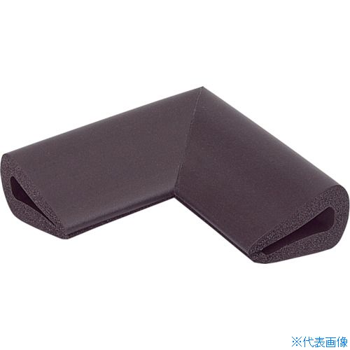 オレンジブック トラスコ中山　TRUSCOCAR−BOY 安心クッションはさみこみ型 コーナー用 内幅9mm ブラウン 〔品番:AC156〕[ 注番:8183573]特長●非常に柔らかく弾力性に優れた素材です。●耐摩耗性にも優れています。●...