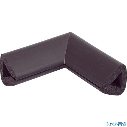 オレンジブック トラスコ中山　TRUSCOCAR−BOY 安心クッションはさみこみ型 コーナー用 内幅20mm ブラウン 〔品番:AC159〕[ 注番:8183576]特長●非常に柔らかく弾力性に優れた素材です。●耐摩耗性にも優れています。...