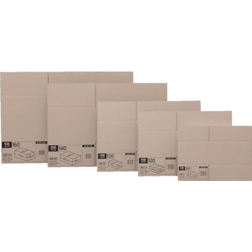 オレンジブック トラスコ中山　TRUSCOIRIS 573223 ダンボール M−DB−140L 〔品番:MDB140L〕[ 注番:8183633]特長●収納物に合わせたサイズのダンボールです。●ダンボールに直接収納の目安を印刷してあるので...