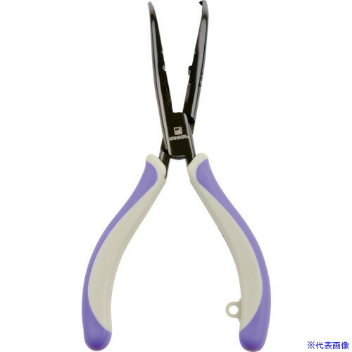 オレンジブック トラスコ中山　TRUSCOKAHARA カハラ 8inchステンレスベントノーズプライヤー 〔品番:SP80BN〕[ 注番:8184341]特長●サビに強いブラックニッケル加工ステンレス製です。●手や爪を傷めない便利なリング...