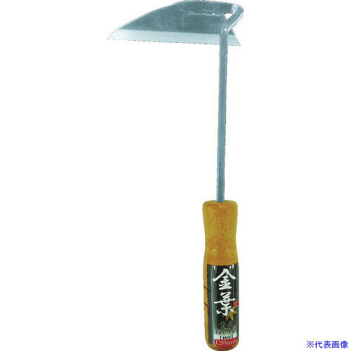 オレンジブック トラスコ中山　TRUSCO大進 金葉 鋼付首長ねじり鎌 〔品番:206164〕[ 注番:8184413]特長●雑草処理に最適な鋼付のねじり鎌です。●雑草処理に最適な鋼付きのねじり鎌です。用途●雑草の刈り取りに。仕様●刃長(m...