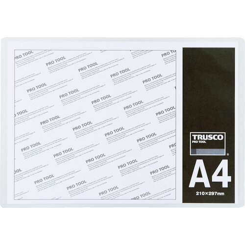 オレンジブック トラスコ中山　TRUSCOTRUSCO 厚口カードケース A5 〔品番:THCCHA5〕[ 注番:8188204]特長●0.5mm厚のため、適度な厚さがあり折れにくく丈夫です。●図面の保管、書類回覧など内容物を傷めたり傷つけ...