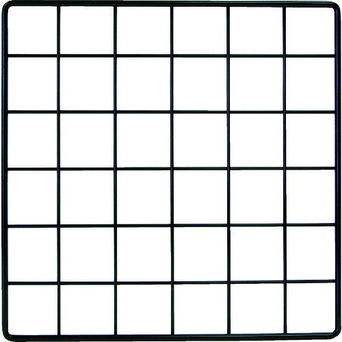オレンジブック トラスコ中山　TRUSCOWAKI メッシュパネル 300X300mm 黒 〔品番:EMP029〕[ 注番:8190027]特長●物を引っ掛けて置けるメッシュパネルです。●壁に穴をあけずに空間収納ができます。●マス目は50ミ...