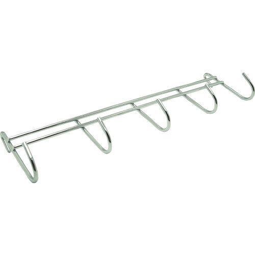 オレンジブック トラスコ中山　TRUSCOWAKI 棚受金具 5連フック (1個入) 〔品番:EMP183〕[ 注番:8190071]特長●メッシュパネル（ワイヤーネット）に取り付けて、小物を引っ掛けるメッシュフックです。●メッシュパネル専...