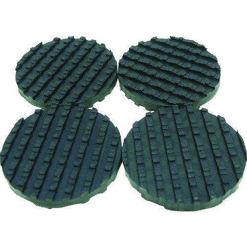 オレンジブック トラスコ中山　TRUSCOWAKI HYPER防振ゴム φ70X10mm (4個入) 〔品番:EGH003〕[ 注番:8190103]特長●両面の形状は荷重が増加するとともに受圧面積が増えるように設計されています。●荷重の軽...