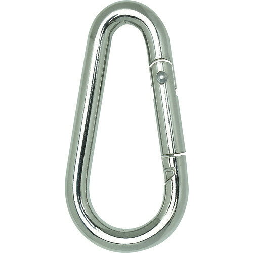オレンジブック トラスコ中山　TRUSCOTRUSCO 国産カラビナハーケン NS型 スチール製 8X80mm 〔品番:TKH8NS〕[ 注番:8191391]特長●国内製造の高品質なカラビナです。●手作業で最終調整をしているので、滑らかな...