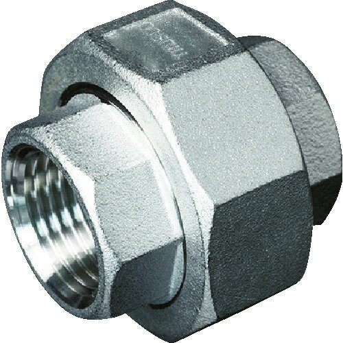 オレンジブック トラスコ中山　TRUSCOTRUSCO ねじ込み管継手 SUS ユニオン 10A 〔品番:TU10A〕[ 注番:8191521]特長●様々な設備に利用されるステンレス製のねじ込み継手です。用途●水・油・ガス用。仕様●呼び径A...