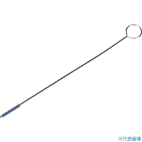 オレンジブック トラスコ中山　TRUSCOTRUSCO 小径パイプブラシ 1.5mm HACCP対応 ブルー 〔品番:TMPB1.5B〕[ 注番:8191558]特長●ノズルなど、細い穴の清掃に便利なブラシです。●カラーによる区域管理などが...