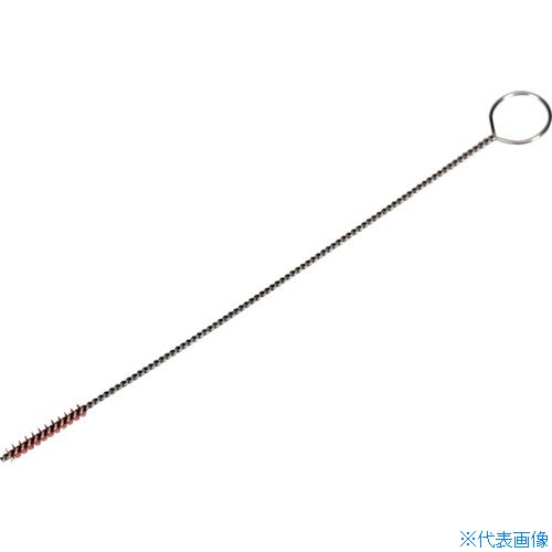 オレンジブック トラスコ中山　TRUSCOTRUSCO 小径パイプブラシ 2.5mm HACCP対応 レッド 〔品番:TMPB2.5R〕[ 注番:8191569]特長●ノズルなど、細い穴の清掃に便利なブラシです。●カラーによる区域管理などが...