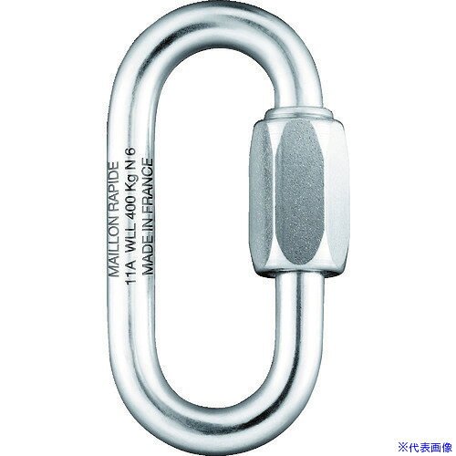オレンジブック トラスコ中山　TRUSCOPEGUET MR クイックリンク スチール製 オーバル 6.0mm 〔品番:MRNZ06.0〕[ 注番:8191934]特長●丁寧に鍛造されており大きな使用荷重にも耐えられます。●スムーズなナット...