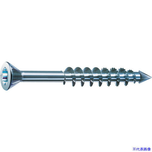 オレンジブック トラスコ中山　TRUSCOSPAX 【売切廃番】 屋内用 皿ネジ 4.0×50 (200本入) 〔品番:0441010400503〕[ 注番:8192152]特長●特殊な先端形状により軽い力で打ち込むことができます。●木の繊...