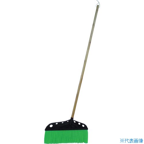 オレンジブック トラスコ中山　TRUSCOコンパル デカホーキ(40cm) 〔品番:028447〕[ 注番:8193493]特長●ワイドな毛幅で土・砂・落葉などを効率よく清掃できます。仕様●幅(mm)：400●長さ(mm)：1390仕様2材...