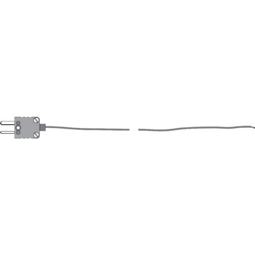 オレンジブック トラスコ中山　TRUSCOTESTO K熱電対素線温度センサ 1.5m 〔品番:06020646〕[ 注番:8193643]特長●熱電対は気温をすばやく簡単に測りたい時に便利です。●測定部はフレキシブルなワイヤー仕様なので、...