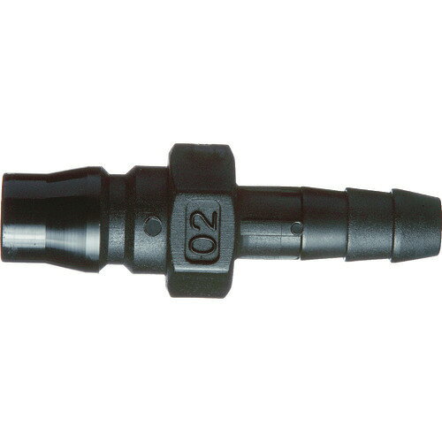 オレンジブック トラスコ中山　TRUSCOTRUSCO 樹脂継手プラグ ホース取付用 〔品番:TRPT02〕[ 注番:8195050]特長●タケノコタイプ。●エンジニアリングプラスチックの採用で耐衝撃性に優れています。●プラスチック製ですの...