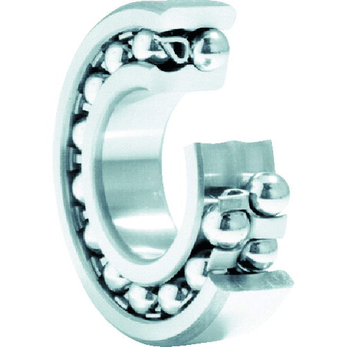 オレンジブック トラスコ中山　TRUSCONTN A 小径小形ボールベアリング内輪径17mm外輪径40mm幅17.5mm 〔品番:5203S〕[ 注番:8198286]特長●単列アンギュラ玉軸受を背面合わせ（DB）にして内輪、外輪それぞれを...