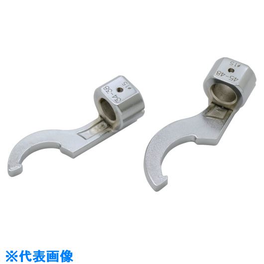 オレンジブック トラスコ中山　TRUSCOASH トルクレンチLC090N用引掛スパナ50/55 〔品番:LCK0950〕[ 注番:8200203]特長●ナットのサイズに応じて引掛スパナヘッドを交換して使用できます。用途●トルクレンチに接続...