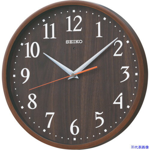 オレンジブック トラスコ中山　TRUSCOSEIKO ナチュラルスタイル 〔品番:KX399B〕[ 注番:8202512]特長●落ち着いた濃茶のシンプルな電波時計です。仕様●直径(mm)：300●厚さ(mm)：45●電波：○仕様2●機能：電...