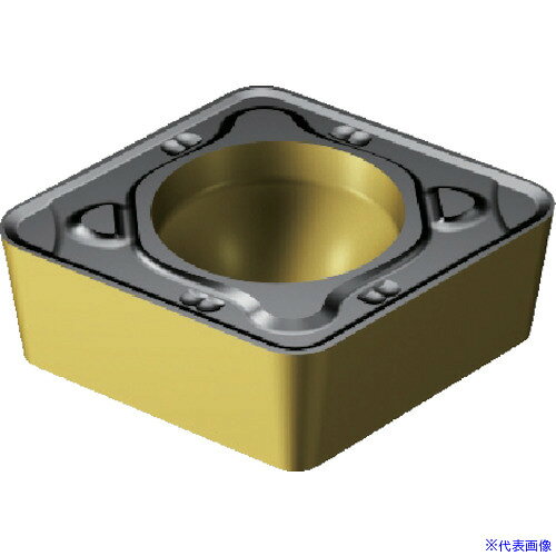 オレンジブック トラスコ中山　TRUSCOSANDVIK コロターン107 旋削用ポジチップ(120) 3225 〔品番:CCMT09T312KR〕[ 注番:8203501]特長●高い刃先信頼性のあるCVDコーティング超硬材種です。●軽から...