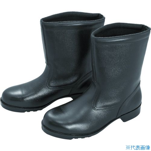 オレンジブック トラスコ中山　TRUSCOミドリ安全 ゴム底安全靴 半長靴 V2400N 23.5CM 〔品番:V2400N23.5〕[ 注番:8217956]特長●靴底は油や薬品に強い合成ゴム底のためハードな職場に最適です。●靴底を成形す...