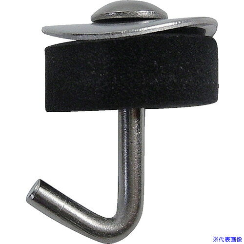 オレンジブック トラスコ中山　TRUSCODAIDOHANT ステンレスワンタッチフック シルバー 19mm (100本入) 〔品番:00037590〕[ 注番:8218462]特長●耐食性の良いSUS304ステンレス製です。●下穴をあけた...