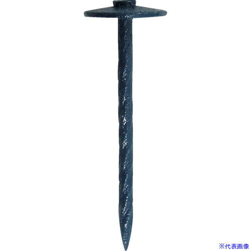 オレンジブック トラスコ中山　TRUSCODAIDOHANT カラ−傘釘 スクリュ− #13X41 青 (175本入) 〔品番:10102412〕[ 注番:8218503]特長●傘と胴部全体に着色しています。(光沢シルバーのみメッキ)●トタ...