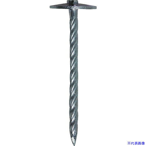 オレンジブック トラスコ中山　TRUSCODAIDOHANT 光沢傘釘 スクリュー #13X41 (175本入) 〔品番:10102414〕[ 注番:8218505]特長●傘と胴部全体に着色しています。(光沢シルバーのみメッキ)●トタンの色...