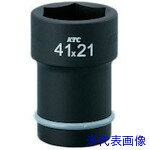 オレンジブック トラスコ中山　TRUSCOKTC 25.4sq.インパクトレンチ用ホイールナットコンビソケット(薄肉) 対辺寸法35×17mm 〔品番:ABP83517TP〕[ 注番:8230829]特長●アウタナットとインナナット締緩作業...