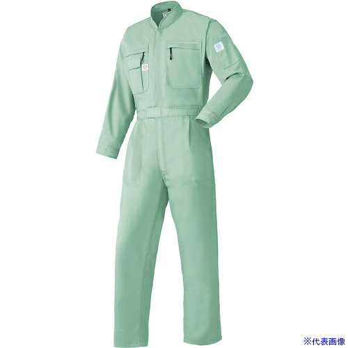 オレンジブック トラスコ中山　TRUSCOAUTO−BI AW(秋冬)モデル つなぎ服5750−102アースグリーン−B4L 〔品番:5750102B4L〕[ 注番:8246087]特長●人間の動きを人間工学に基づいて3Dカッティングした商...