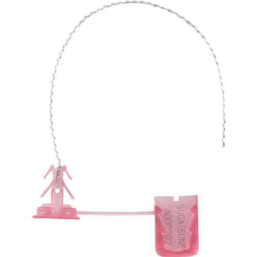 オレンジブック トラスコ中山　TRUSCOSUGATSUNE (260013528)CK-15封印具 〔品番:CK15〕[ 注番:8246797]特長●封印状態が一目でわかります。●ワイヤーを切断しないと開封できません。●不正防止に役立つシ...