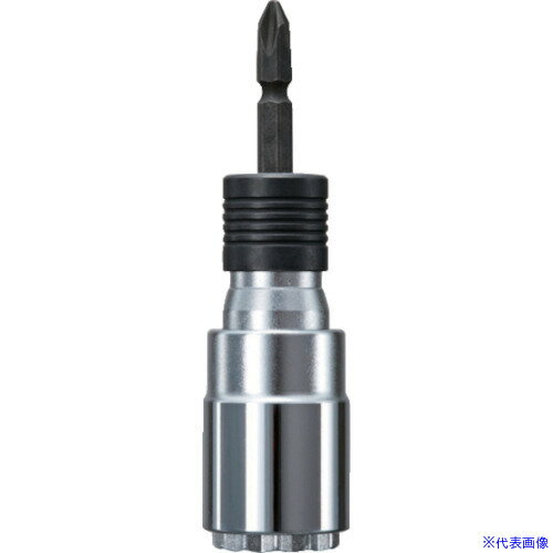 オレンジブック トラスコ中山　TRUSCOタジマ ビット交換ソケット ダブル17×21 12角 〔品番:BS172112K〕[ 注番:8252697]特長●ソケットを寿命まで使えるビット交換式です。●18Vインパクトドライバー対応です。●よ...