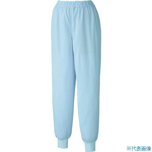 オレンジブック トラスコ中山　TRUSCOミドリ安全 異物混入防止スラックス 女性用 ブルー 19号 〔品番:WH13BSITA19〕[ 注番:8258561]特長●体毛などの衣類外落下を防ぐ機能がついています。●優れた通気性で、暑い職場で...