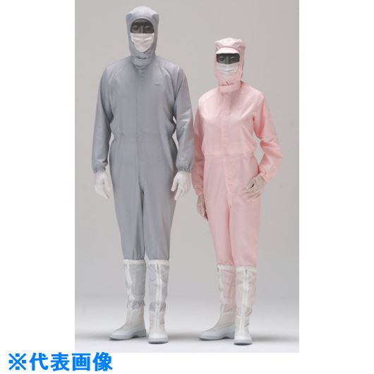 オレンジブック トラスコ中山　TRUSCOミドリ安全 立体裁断構造超静電クリーンウェア ピンク 5L 〔品番:C1515P5L〕[ 注番:8258973]特長●人体工学に基づいた、立体裁断構造を採用しています。●腕を上げた時や足腰の屈伸時に...