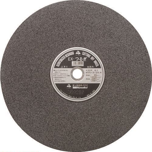 オレンジブック トラスコ中山　TRUSCO富士 切断砥石EXつるぎ405X3X25.4 5枚箱入り 〔品番:EX4055〕[ 注番:8279986]特長●経済性と切れ味を重視し、焼けの少ない両面ラフサイド仕上げです。用途●一般鋼材、パイプ、...