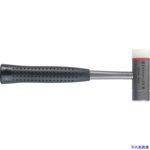 オレンジブック トラスコ中山　TRUSCOHALDER FERROPLEX・コンビハンマー スチール製ハンドル 径(30)mm・600g 〔品番:3677.030〕[ 注番:8280096]特長●鉄ハンマーとプラスチックハンマーが一つになっ...