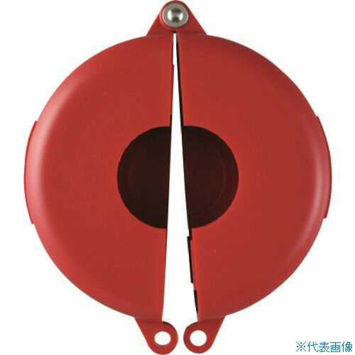 オレンジブック トラスコ中山　TRUSCO緑十字 ゲートバルブロックアウト 適応ハンドル径127〜165.1mm VL−62 PP製 〔品番:195013〕[ 注番:8280476]特長●ハンドルを包み込む様に収納し確実にロックすることで、...