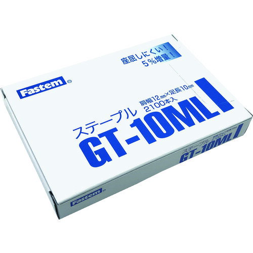 オレンジブック トラスコ中山　TRUSCOタチカワ ガンタッカ&ハンマータッカ用ステ−プル 2100本入り 〔品番:GT10ML〕[ 注番:8281020]特長用途●建築用ラス張り。●紙(荷札、ポスター)張り。●フェルト張り。●天井材打ちな...