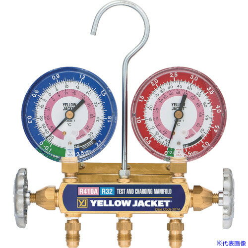 オレンジブック トラスコ中山　TRUSCOAsada マニホールドキッド92cm 〔品番:Y4095132〕[ 注番:8282543]特長●ハンドルはダブルOリングと高品質ナイロンパッキンで気密性バツグンです。●フィルタ内蔵でゴミの侵入を防...