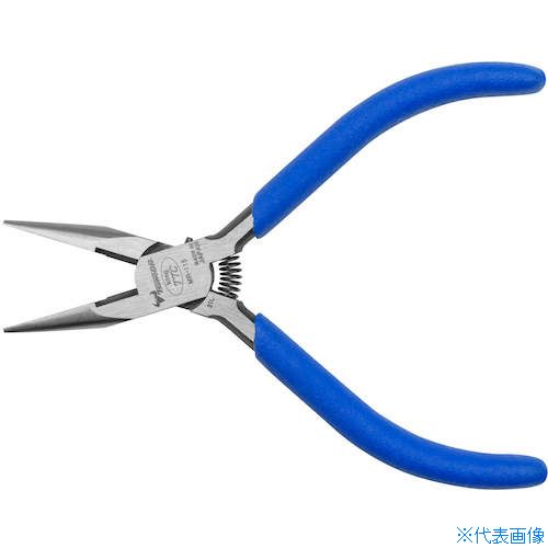 オレンジブック トラスコ中山　TRUSCOTTC ミニチュアラジオペンチ KingTTC ラジオペンチ No.1 全長124mm 〔品番:MR115〕[ 注番:8283577]特長●先端で細かい加工や線材の切断に使用できます。仕様●全長(m...