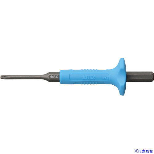 オレンジブック トラスコ中山　TRUSCOアネックス 六角ネジとりビット H2mm用(取替用) 〔品番:AK22NH2〕[ 注番:8285027]特長●叩いてなめてしまった六角穴付ボルト、六角穴付止めネジ、プラスネジに喰い込み溝をつくります...