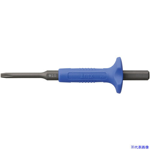 オレンジブック トラスコ中山　TRUSCOアネックス 六角ネジとりビット H2.5mm用(取替用) 〔品番:AK22NH2.5〕[ 注番:8285028]特長●叩いてなめてしまった六角穴付ボルト、六角穴付止めネジ、プラスネジに喰い込み溝をつ...