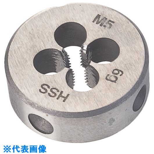 オレンジブック トラスコ中山　TRUSCOHAZET ダイス M10 〔品番:849AGM10〕[ 注番:8288480]特長●M10並目ねじ用ダイスです。用途●自動車、一般機械整備用。仕様●呼び寸法：M10●ピッチ(mm)：1.5●厚さ(...