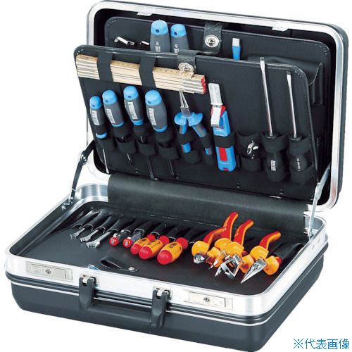 オレンジブック トラスコ中山　TRUSCOH/B 【売切廃番】ツールケース BUDGET 外寸間口×奥行×高さ480×200×365 〔品番:0550438019〕[ 注番:8289018]特長●ドイツ製のスタンダードモデルです。●人間工学...