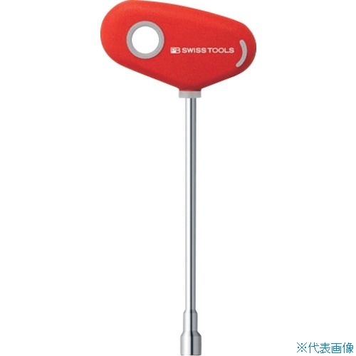 オレンジブック トラスコ中山　TRUSCOPBスイスツールズ クロスハンドルナットドライバー 対辺5 軸長230 全長270 〔品番:2025〕[ 注番:8290446]特長●手の中に収まるグリップは、手にフィットする形状で、トルクをかけた...