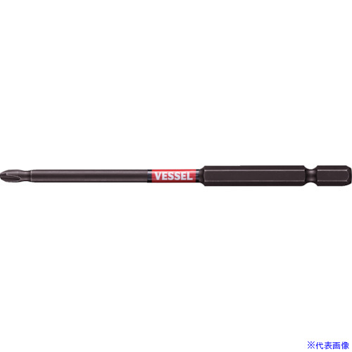 オレンジブック トラスコ中山　TRUSCOVESSEL サキスボ 段付ビット 2本組 SS16 (+)2×120mm 〔品番:SS162120〕[ 注番:8290752]特長●狭い箇所での作業に便利な細軸タイプです。●くびれ部のクッション効...