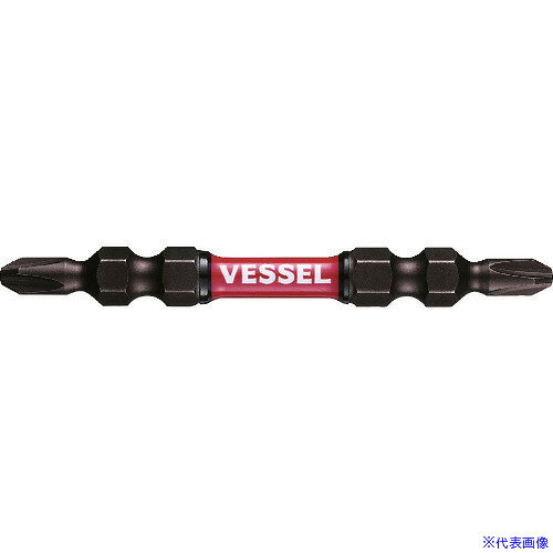 オレンジブック トラスコ中山　TRUSCOVESSEL サキスボスリムトーションビットSDT 2本組(両頭)+2×65mm 〔品番:SDT142065〕[ 注番:8290756]特長●刃先が先細形状になっており、ねじ頭が断然見やすく作業効率...