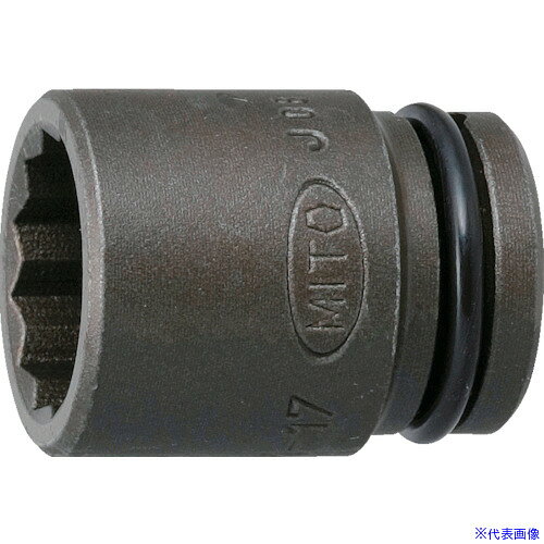 オレンジブック トラスコ中山　TRUSCOミトロイ 3/8 インパクトレンチ用 ソケット(12角) 17mm 〔品番:P3M17〕[ 注番:8291278]特長●差込角9.5mmインパクトレンチ用です。用途●作業におけるボルト・ナットの締め...